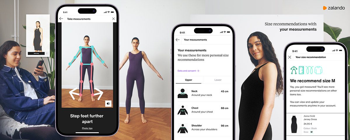 Zalando je prva tvrtka te razine koja je uvela preporuke veličina na ...